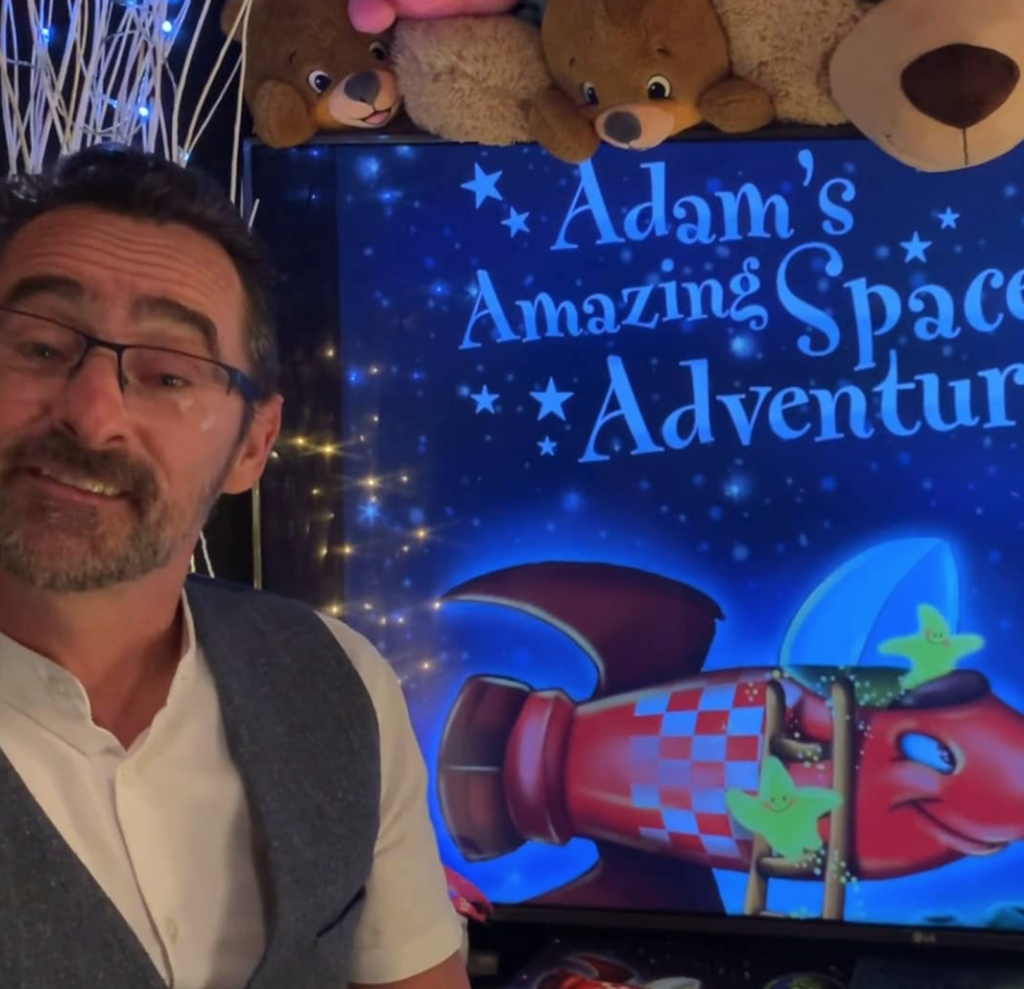 Benji Reads Adam's Amazing Space Adventure